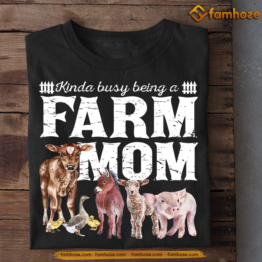 Funny Mother's Day Farm T-shirt, Farm Mom Farm Animals, Gift For Farme ...